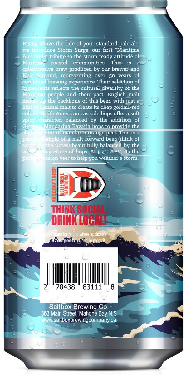 Storm Surge Maritime Ale 473ml – Saltbox Brewing Company